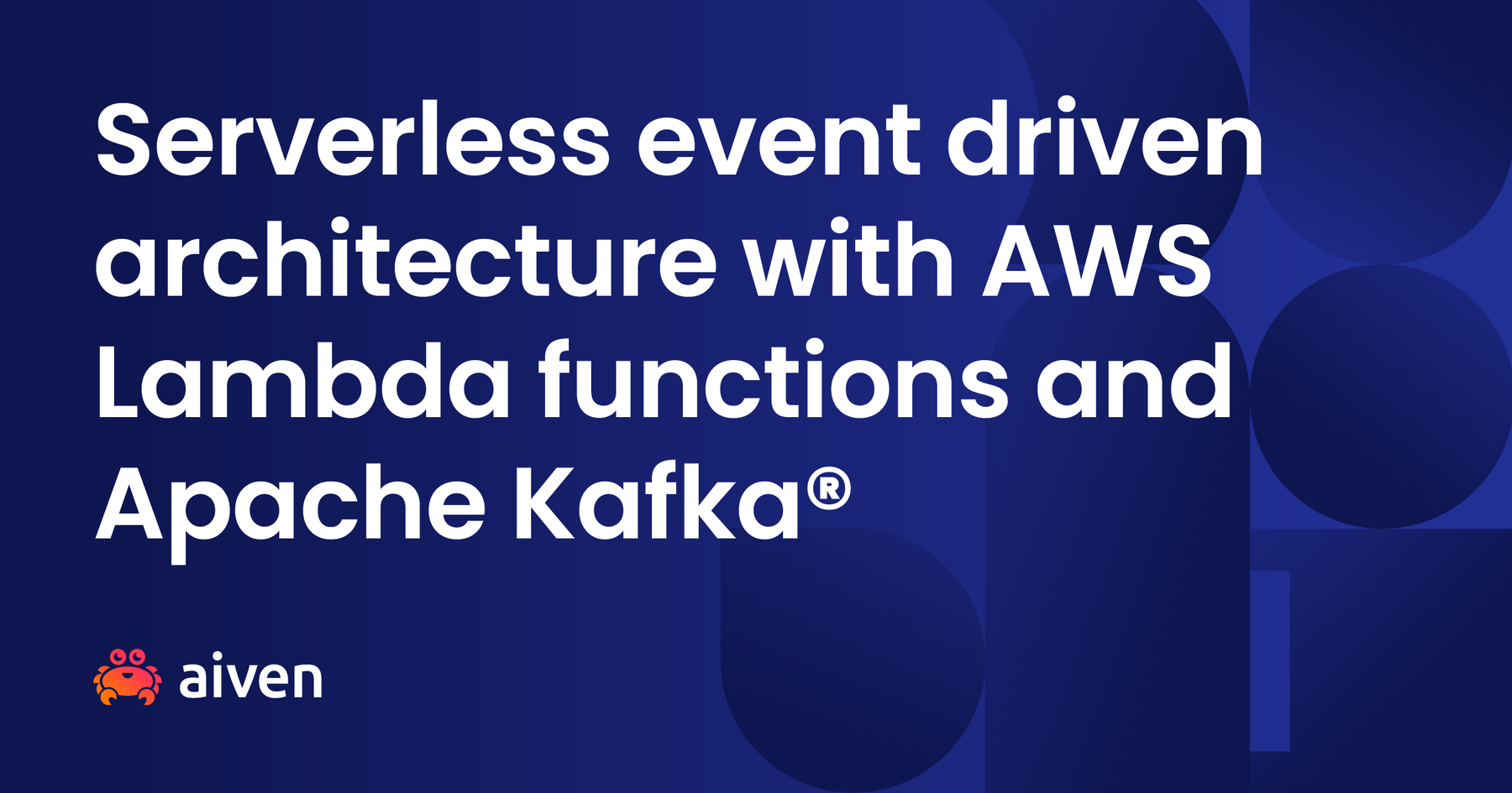 Serverless Event Driven Architecture With Aws Lambda Functions And