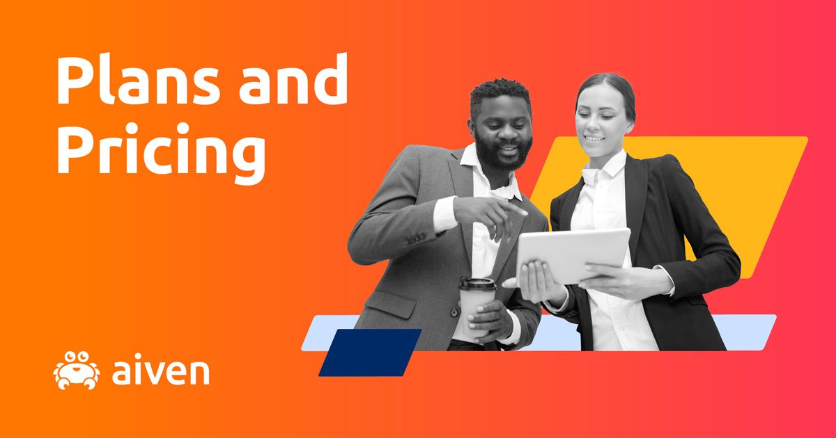 Plans and Pricing | Aiven