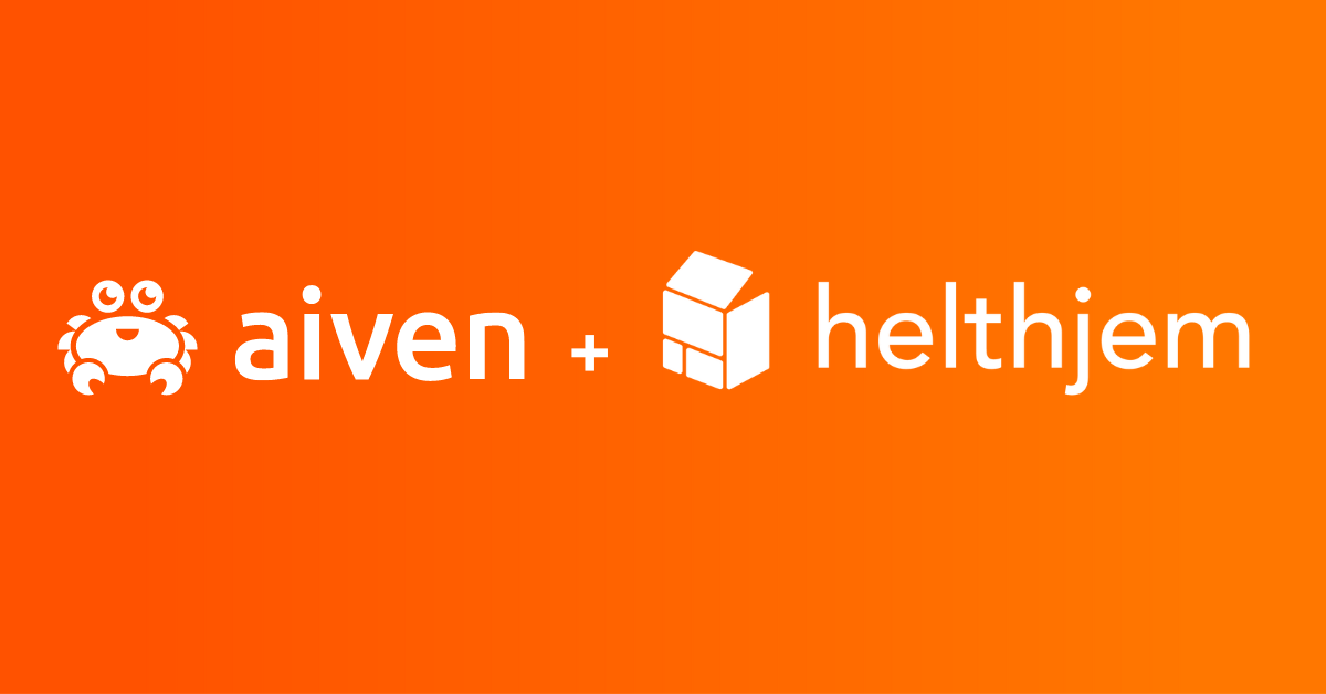 Helthjem Keeps Deliveries Running with Aiven