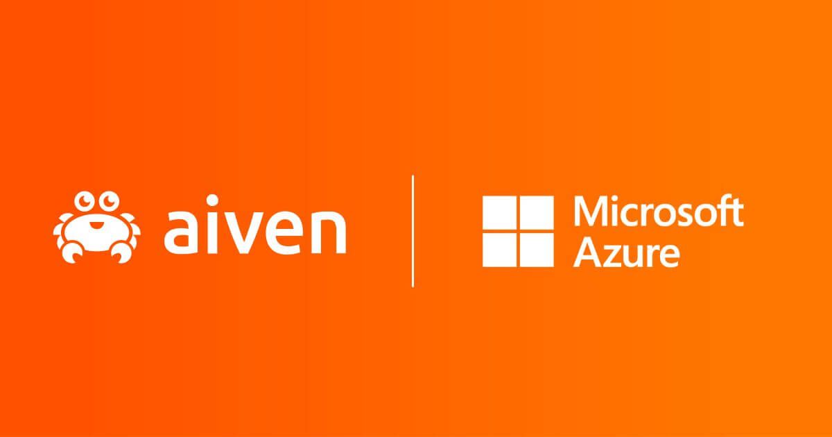 Aiven on Microsoft Azure Marketplace