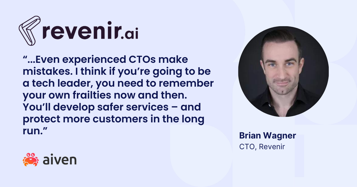 Brian Wagner, Revenir: A Collaborative CTO