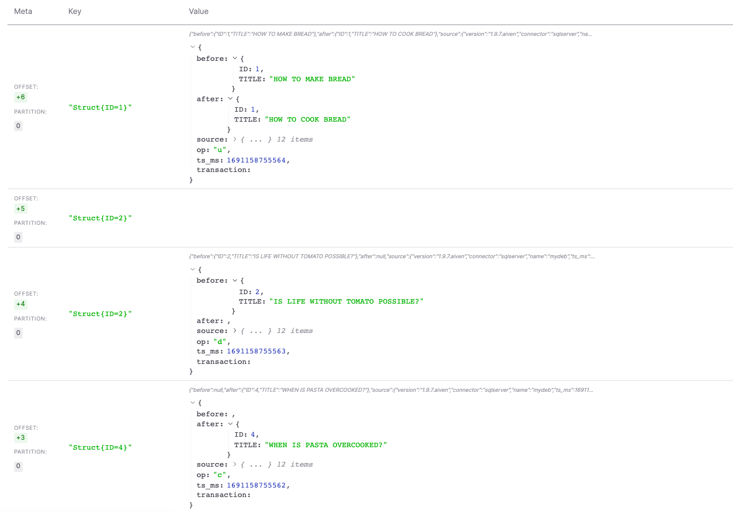 Change Data Capture from Azure SQL to Apache Kafka® with Debezium
