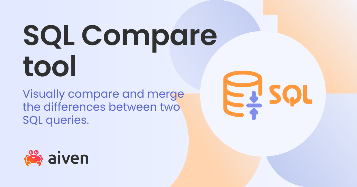 Compare SQL Online | SQL Diff | PostgreSQL & MySQL Compare SQL Online | SQL Diff | PostgreSQL & MySQL