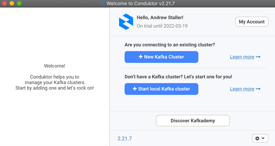 Drive Apache Kafka® like a boss with Aiven and Conduktor Drive Apache Kafka® like a boss with Aiven and Conduktor