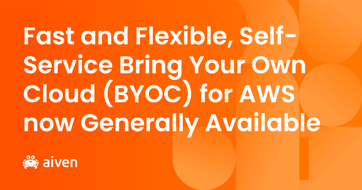 Set Up Aiven Services on Your AWS Account with Ease