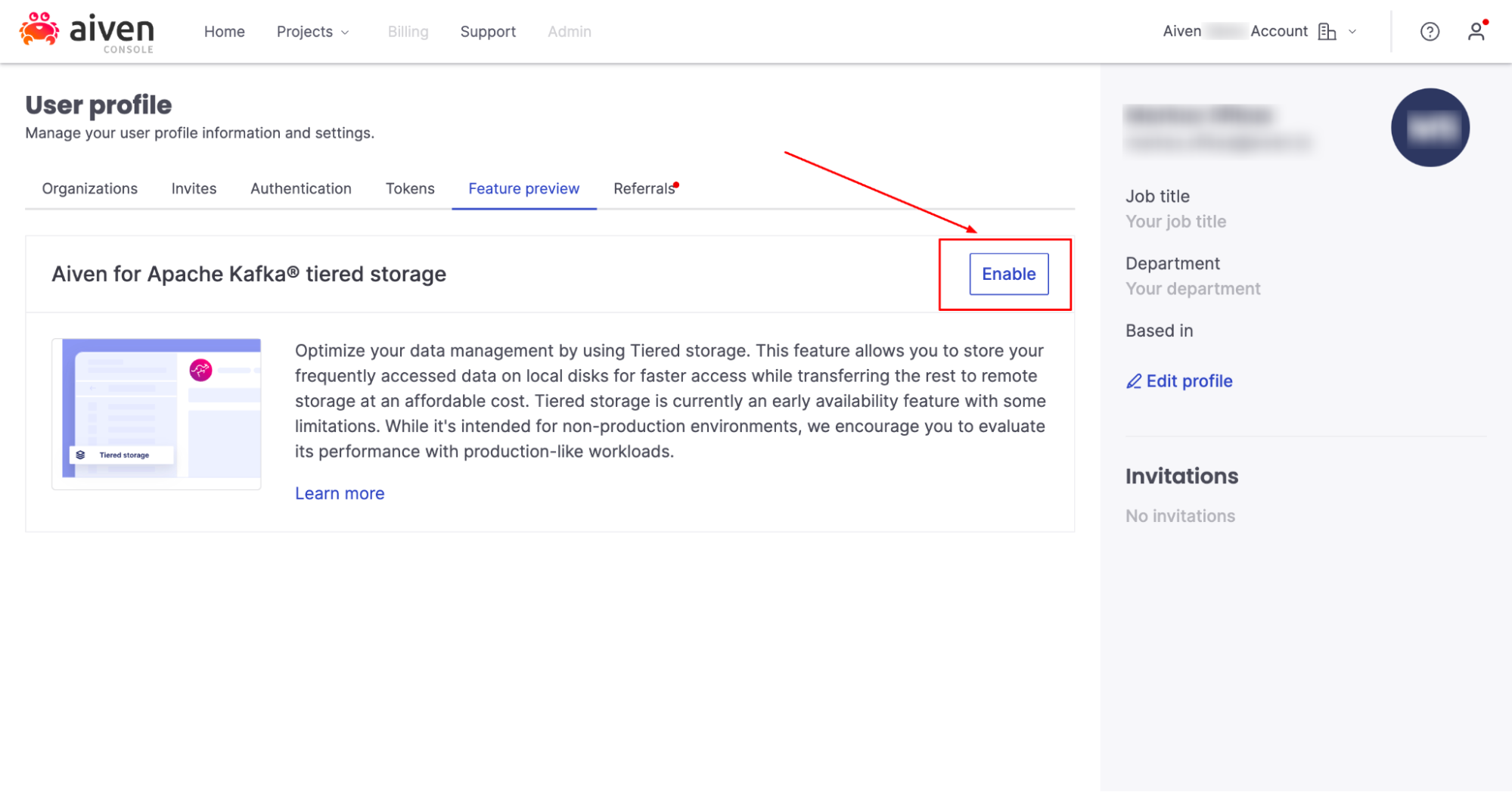 Introducing Tiered Storage For Aiven For Apache Kafka®