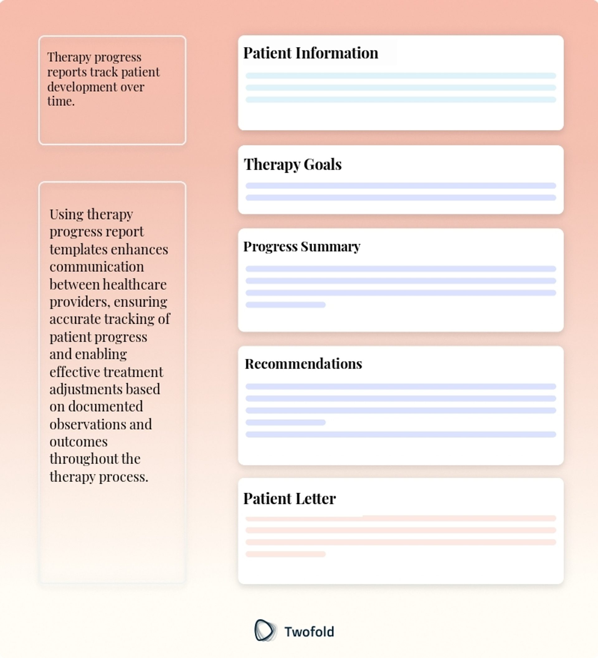 Therapy Progress Report Template
