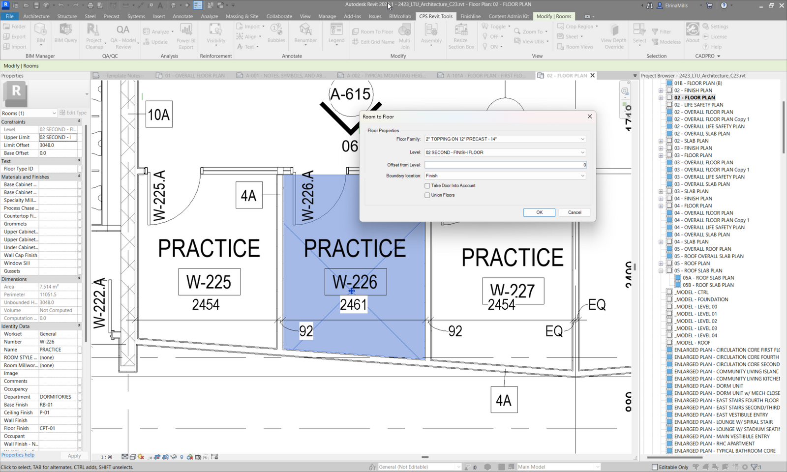 Cadpro Tools for Revit features