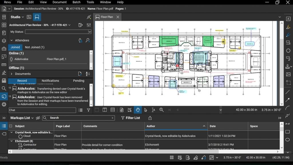 Bluebeam Revu features