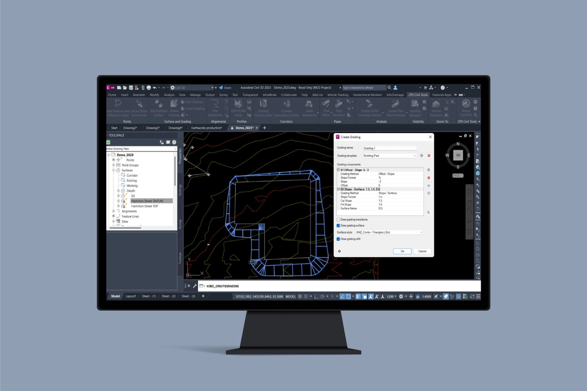 Cadpro Tools for Civil 3D