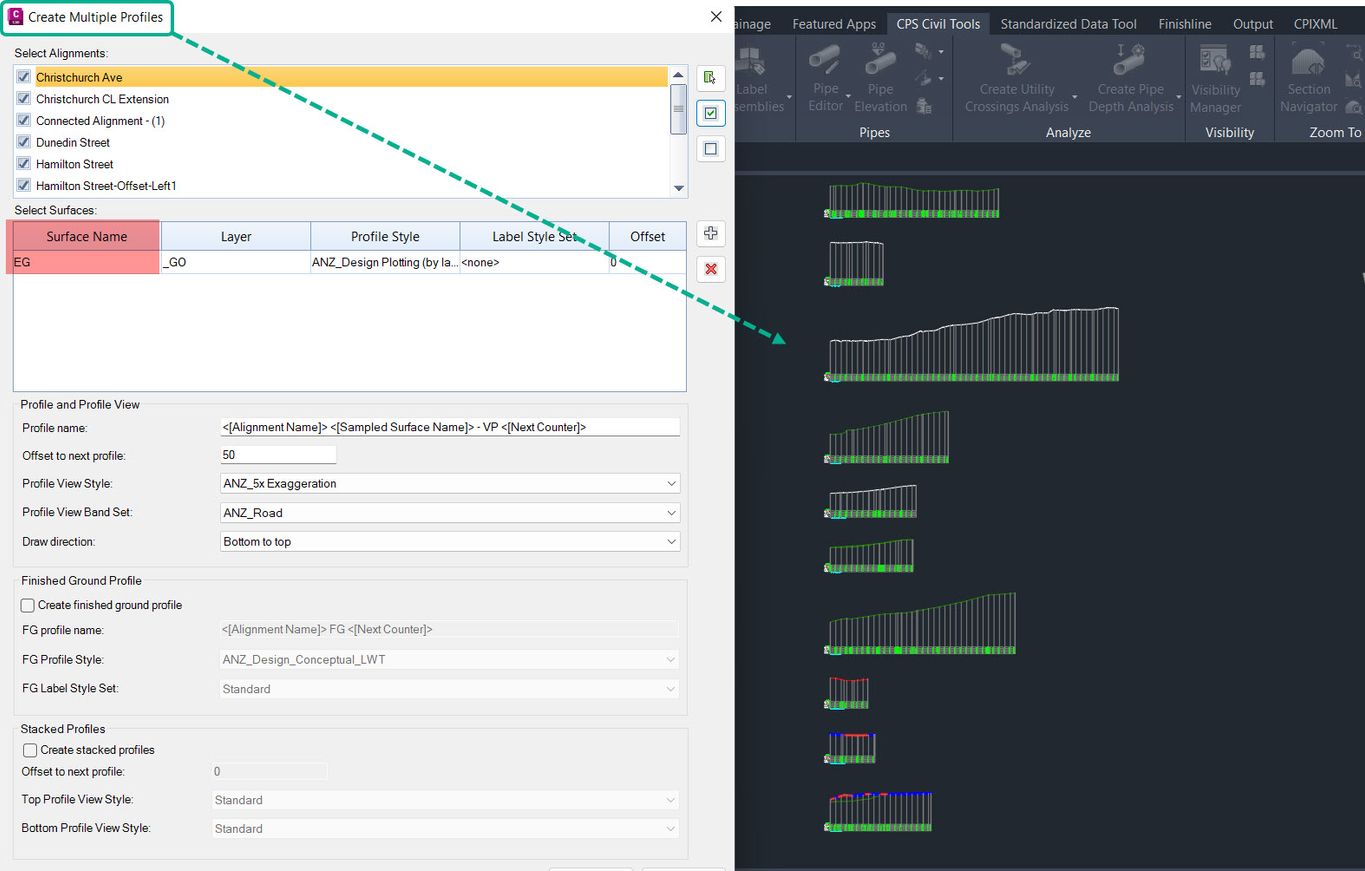 Cadpro Tools for Civil 3D features