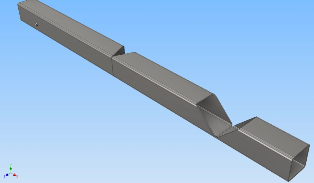 Notch, bend and straighten in Autodesk Inventor