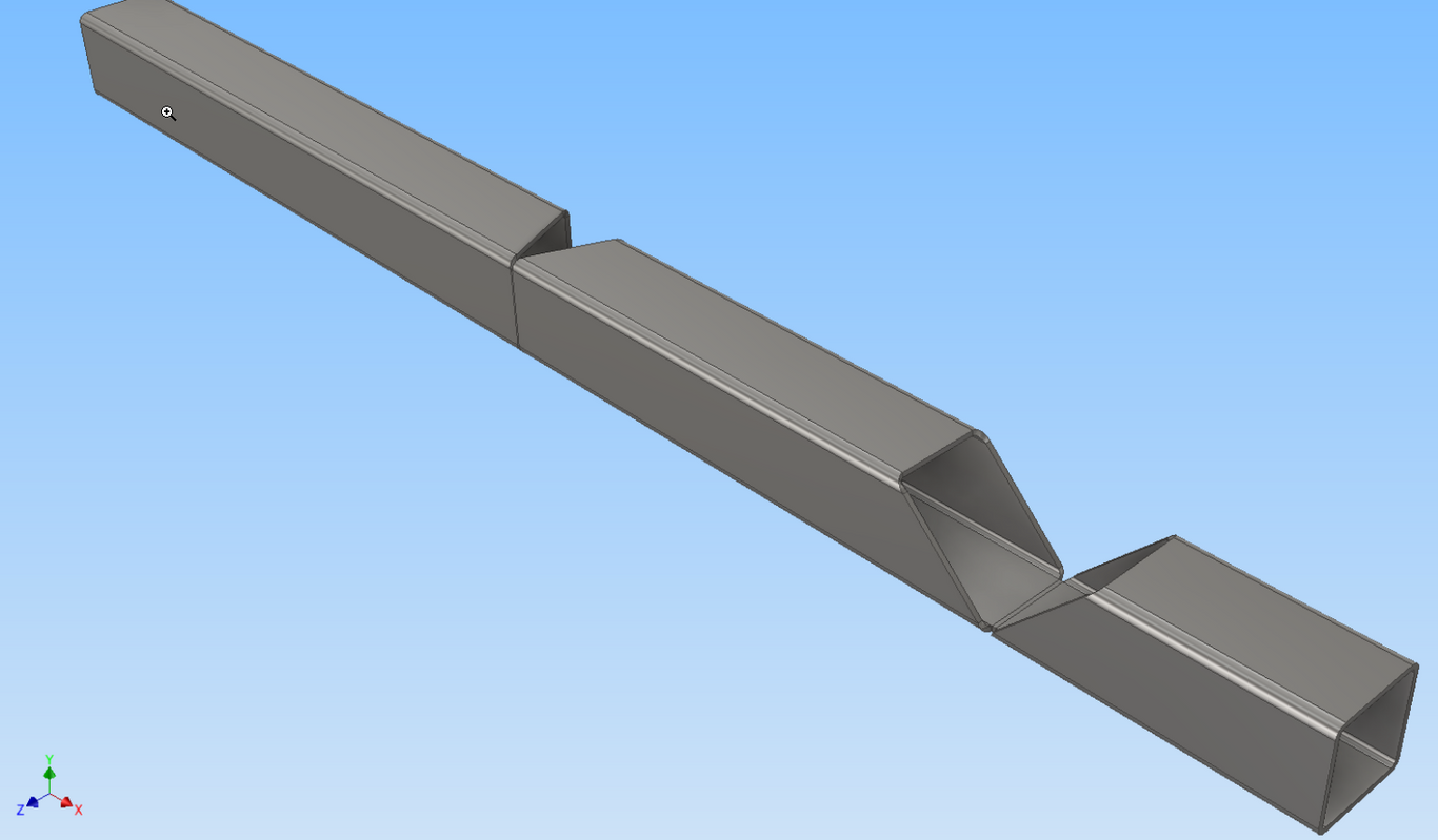 Notch, bend and straighten in Autodesk Inventor