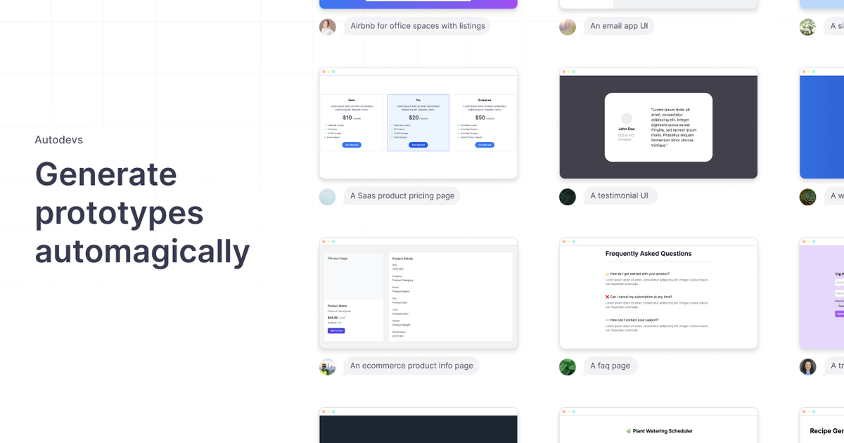 Create - a new generative AI app builder • Anything