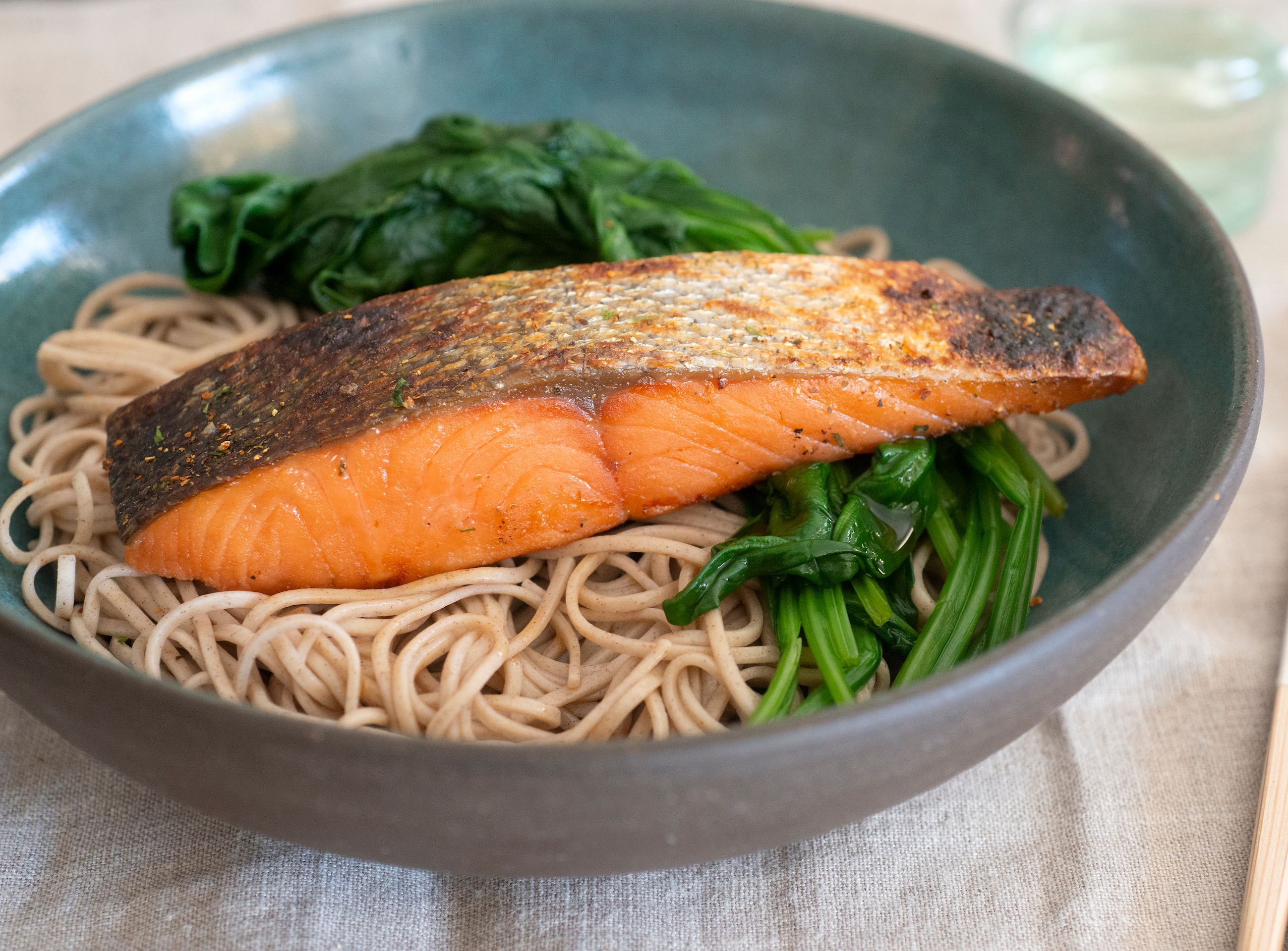 Misozuke Salmon Noodle Bowl Recipe - Sitka Seafood Market | Sitka ...