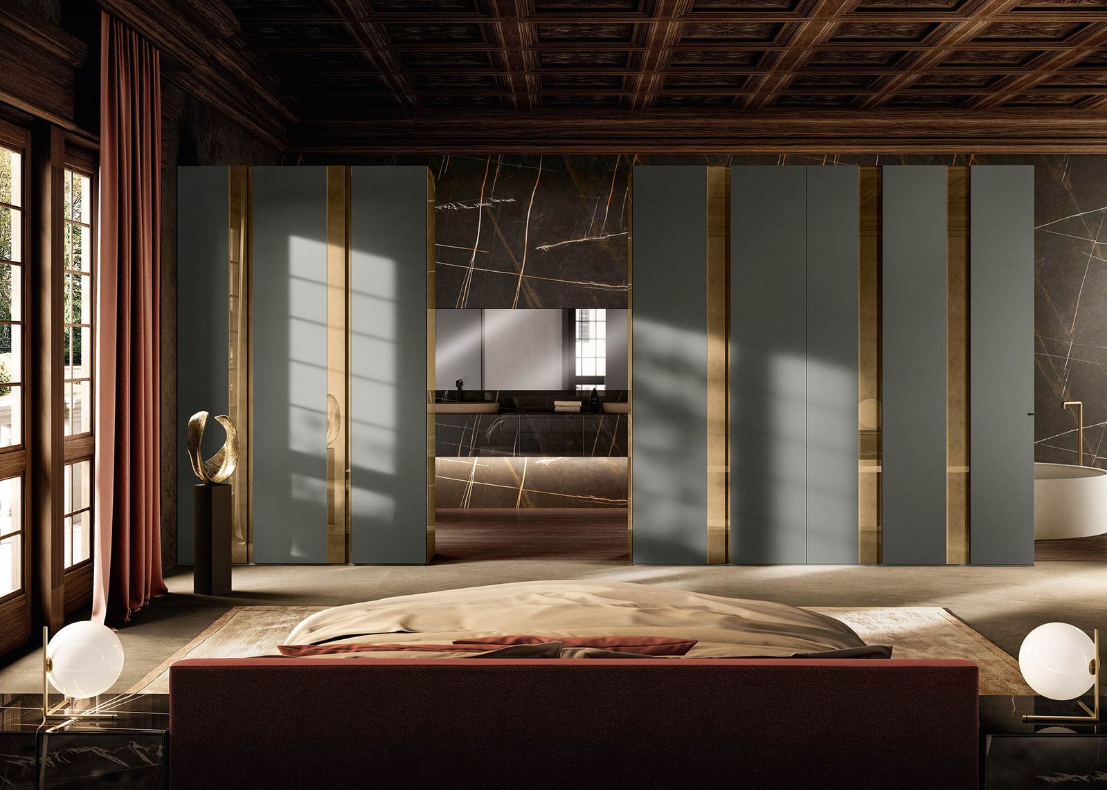 Groove Wardrobe | MISURA | Italian Designer Furniture - Sydney & Melbourne