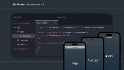 Expo Router v3: API Routes, bundle splitting, speed improvements, and ...