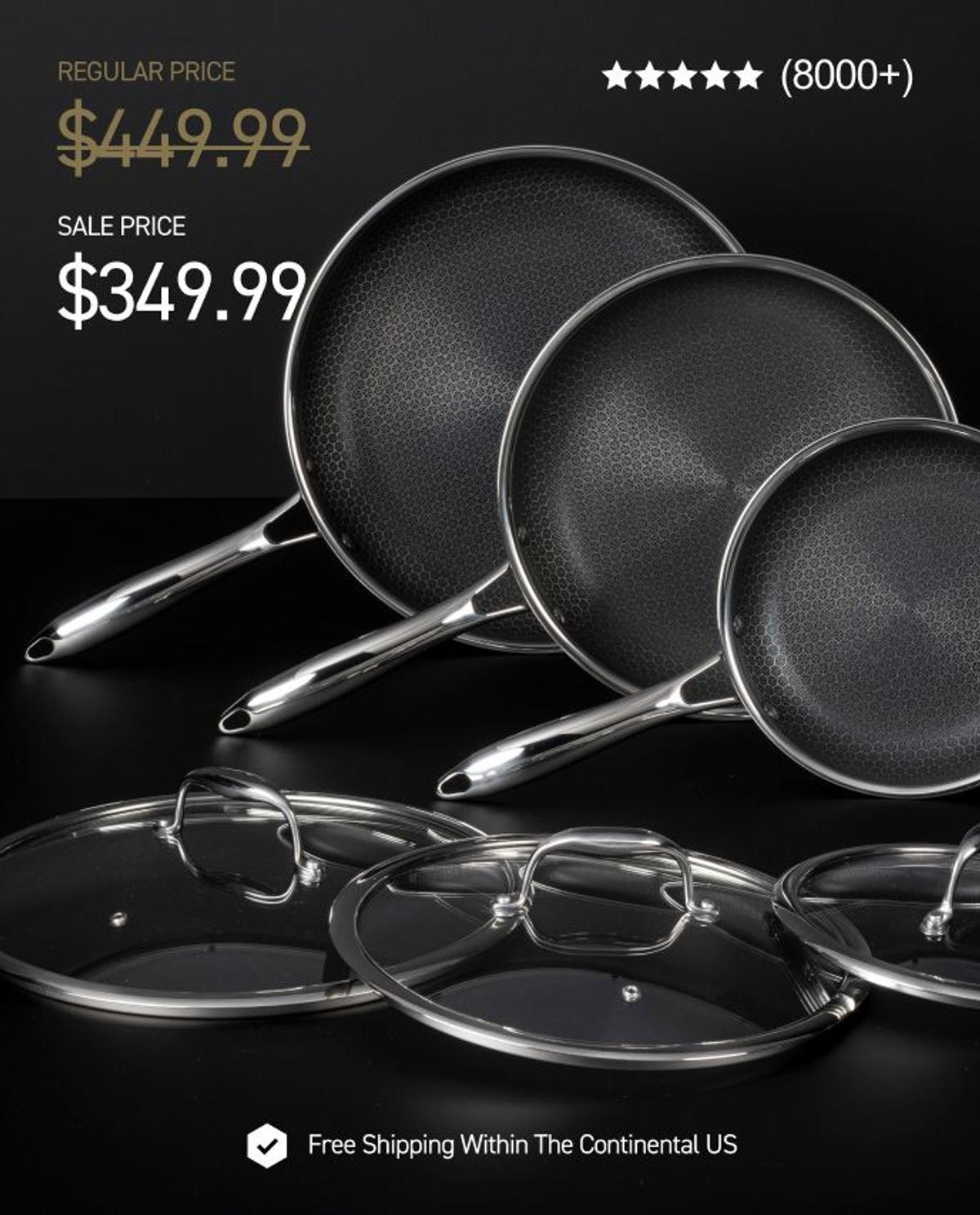 HexClad does what your other pans can’t. | Hexclad Cookware