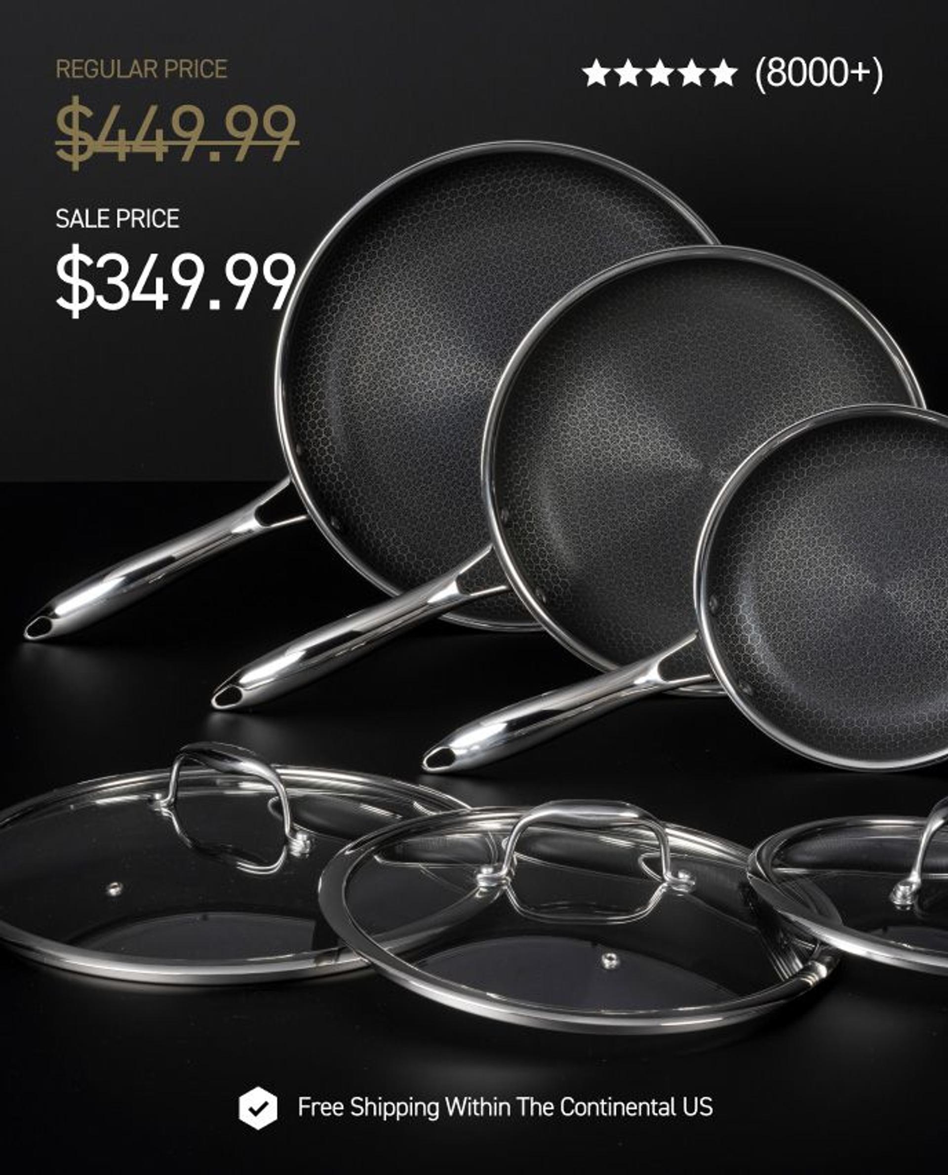 HexClad does what your other pans can’t. | Hexclad Cookware