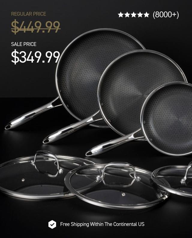 HexClad does what your other pans can’t. | Hexclad Cookware