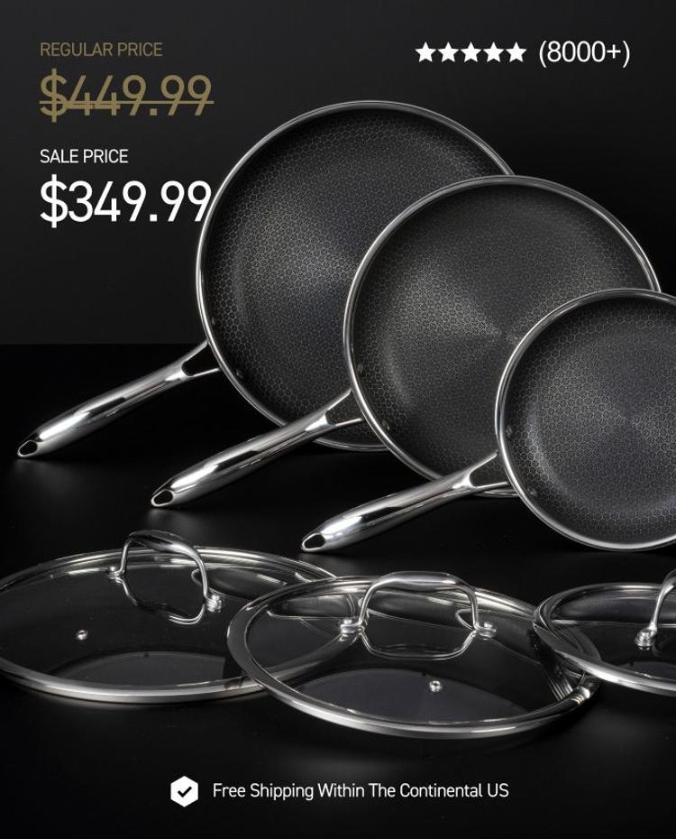 HexClad does what your other pans can’t. | Hexclad Cookware