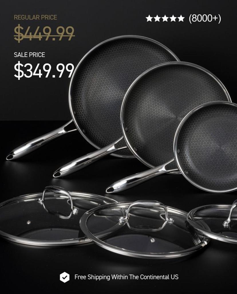 HexClad does what your other pans can’t. | Hexclad Cookware