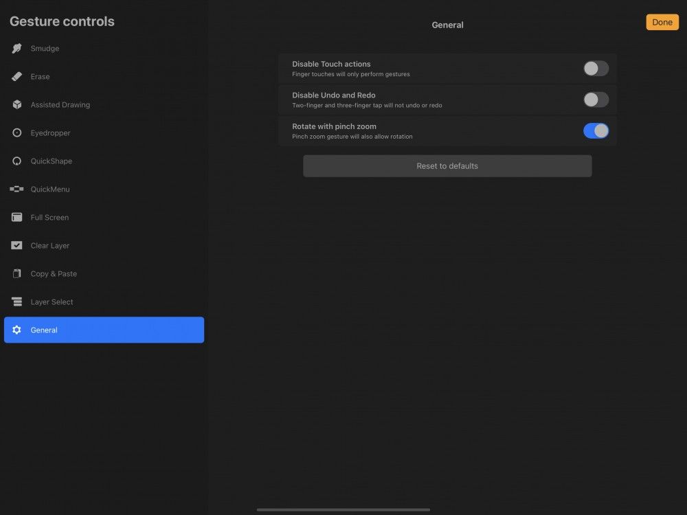Preferences — Procreate Handbook