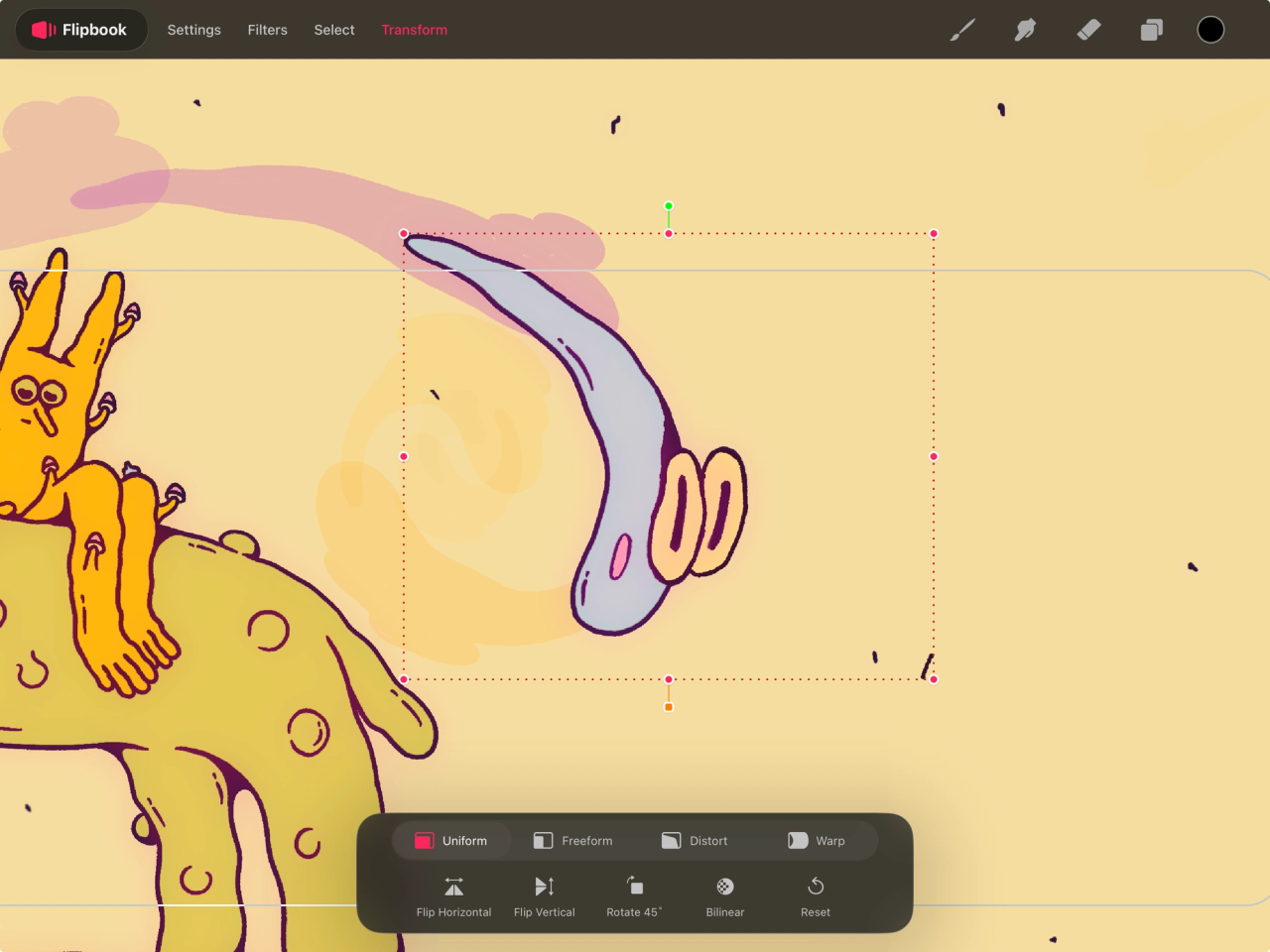 Transform — Procreate Dreams Handbook