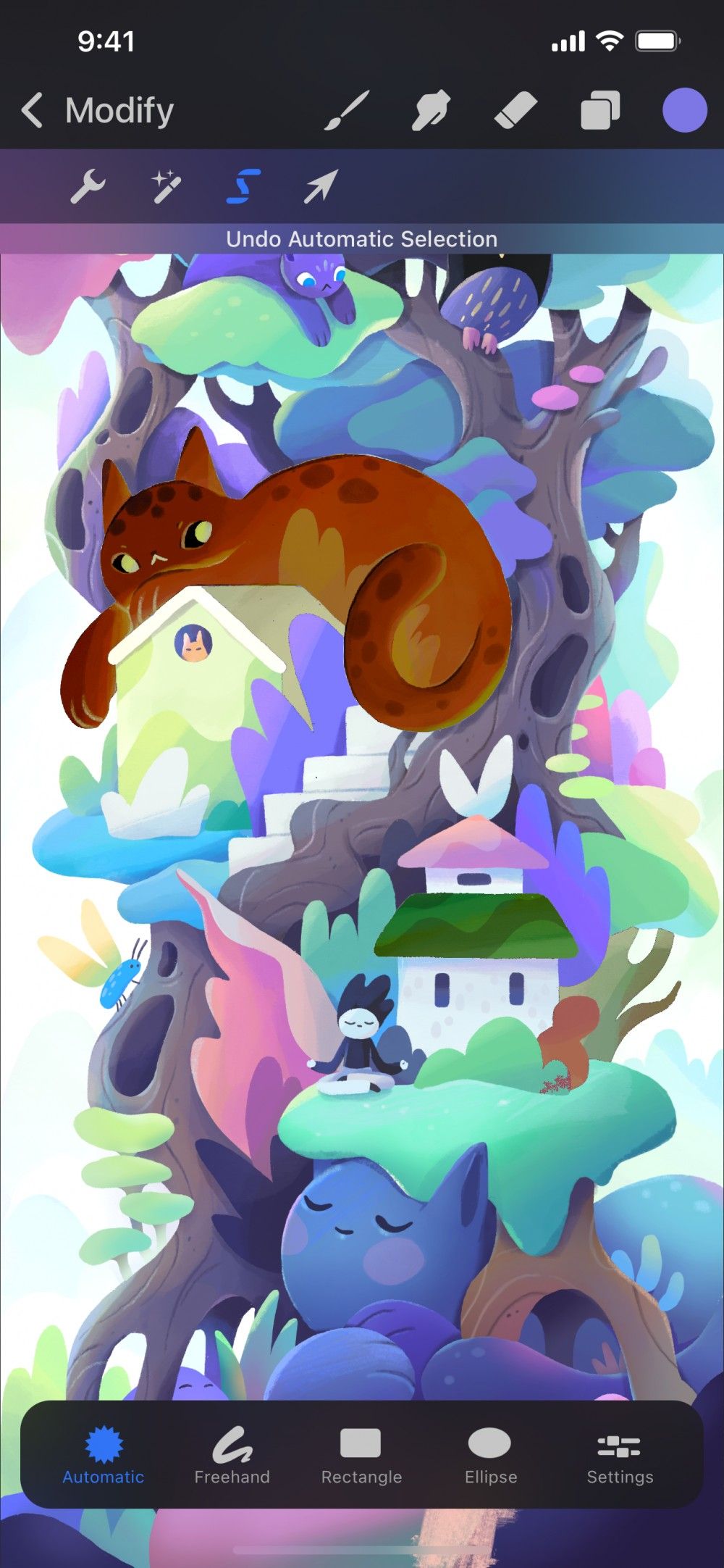 Automatic — Procreate Pocket Handbook