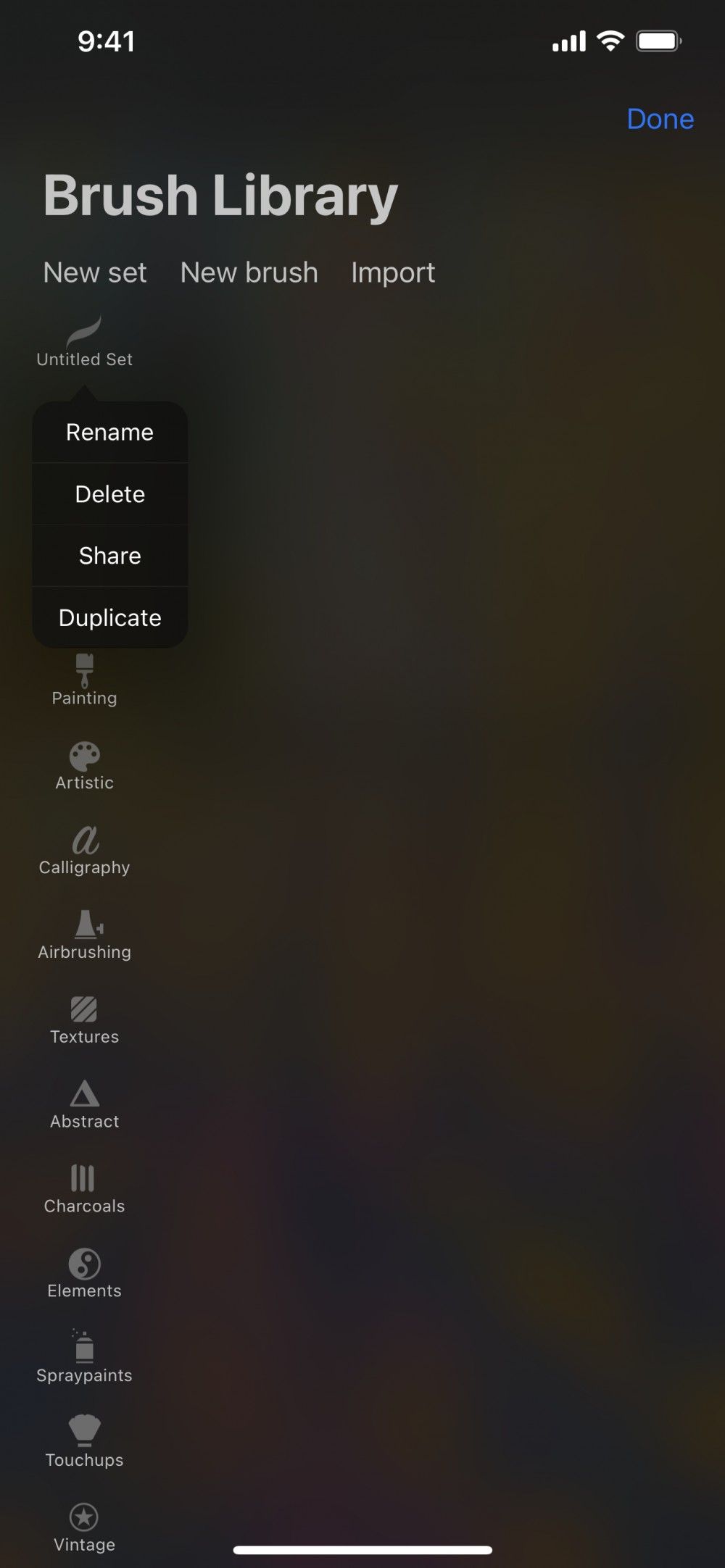 Import and Share — Procreate Pocket Handbook