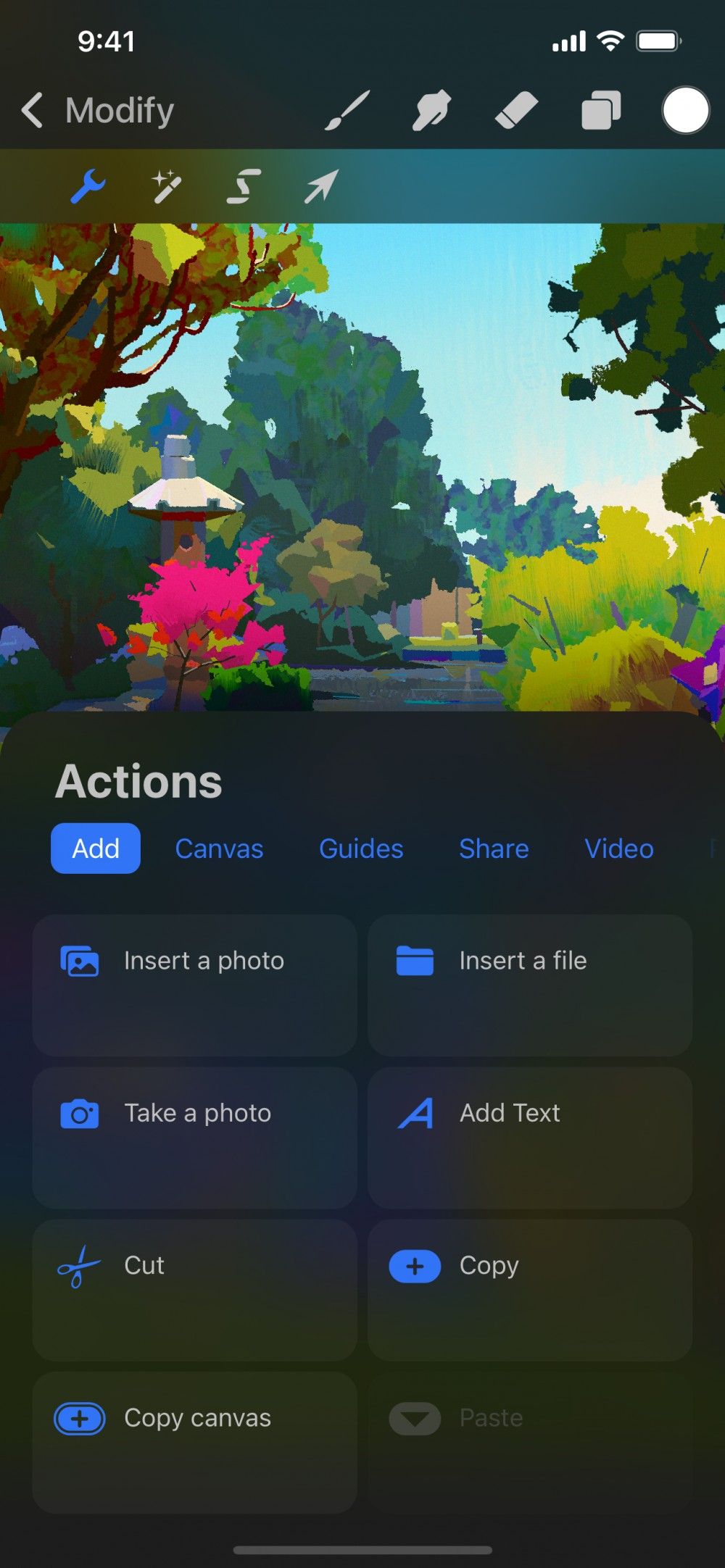 Add — Procreate Pocket Handbook
