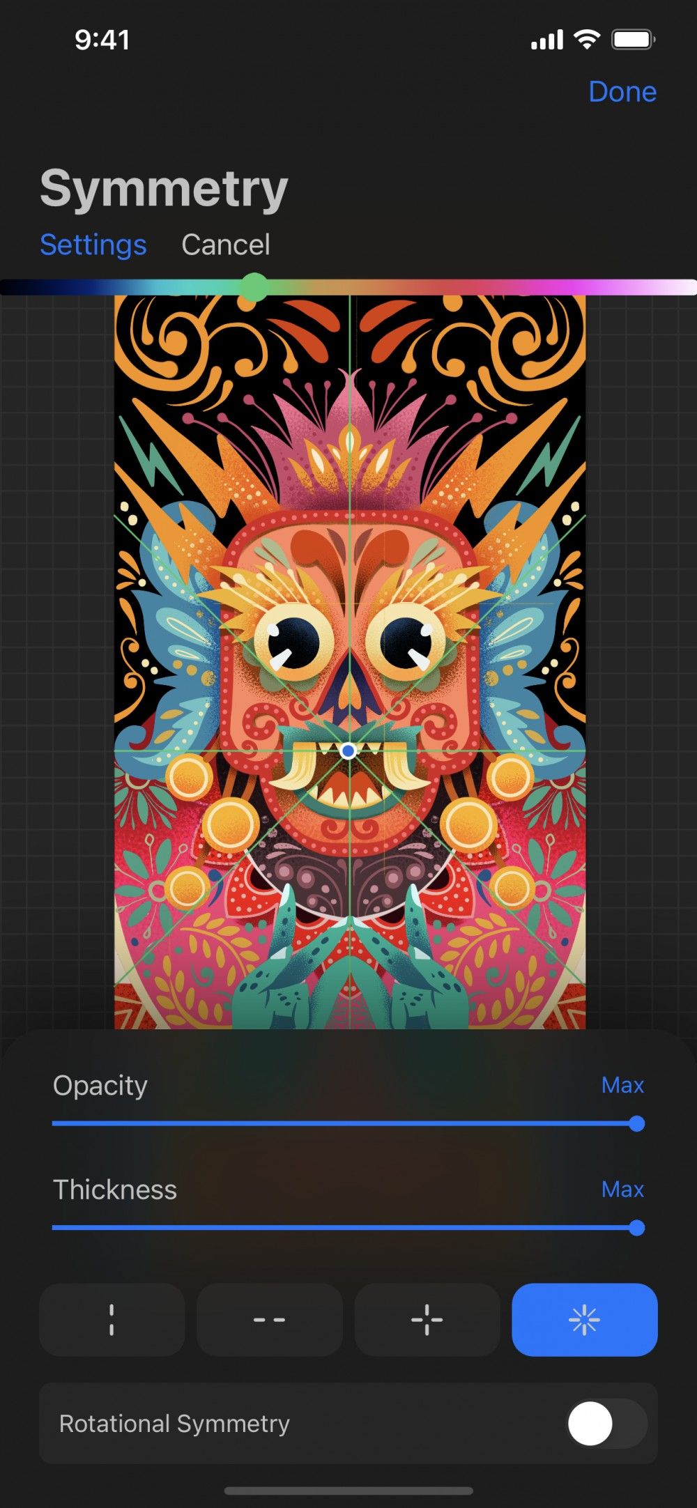 Symmetry Guide — Procreate Pocket Handbook