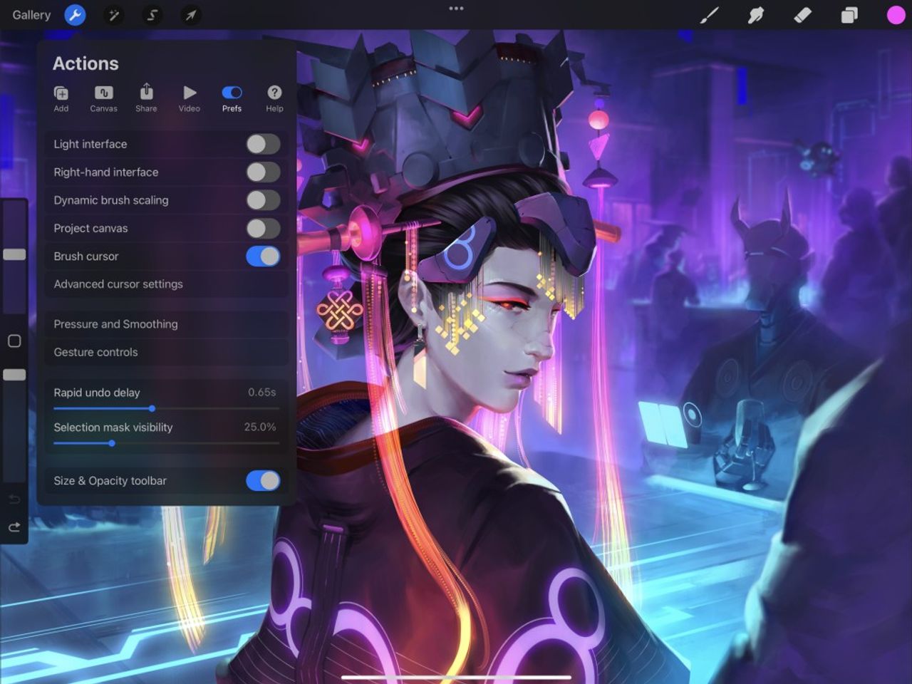 Gestures — Procreate Handbook