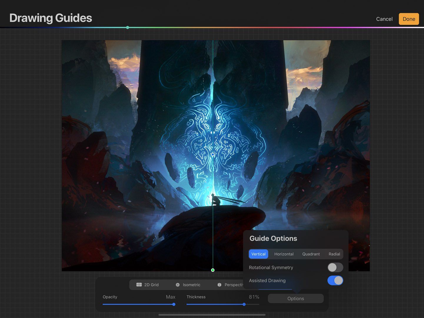 Symmetry Guide — Procreate Handbook