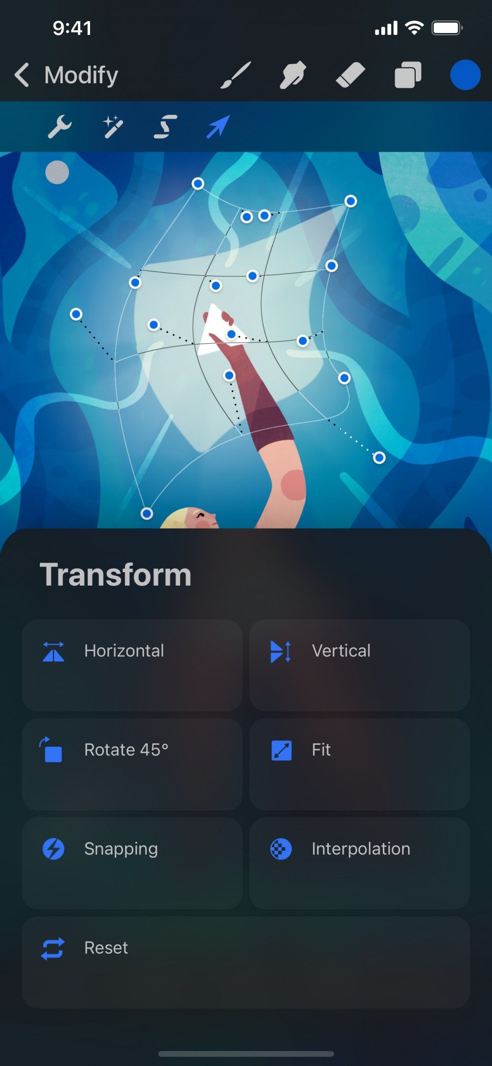 Warp — Procreate Pocket Handbook