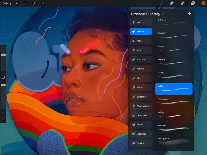 Brush Libraries — Procreate Handbook