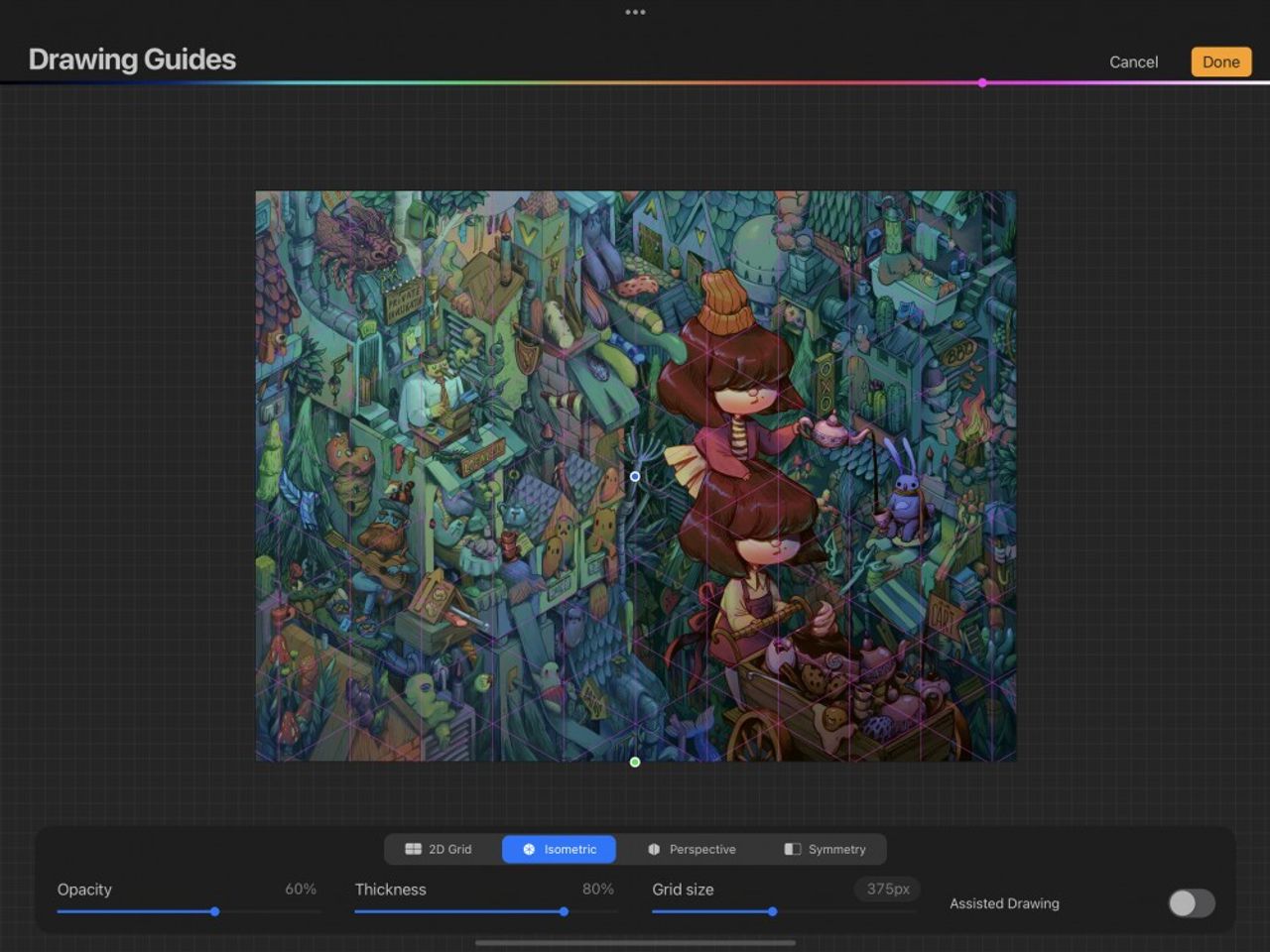 Isometric Guide — Procreate Handbook