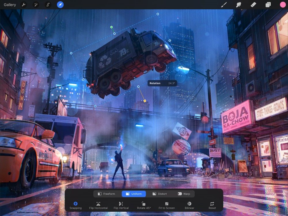 Interface and Gestures — Procreate Handbook