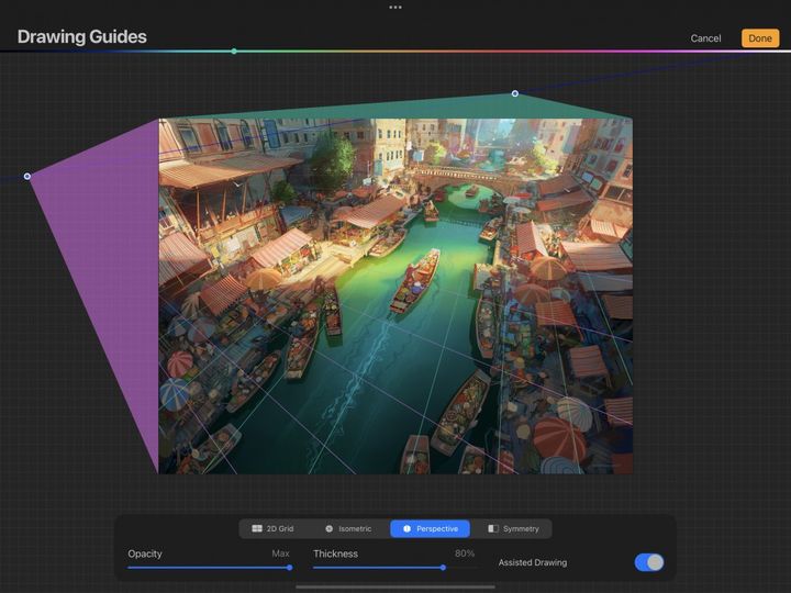 Perspective Guide — Procreate Handbook