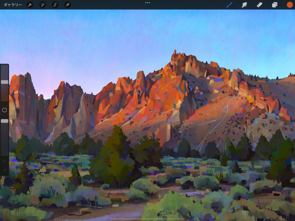 インターフェイス — Procreate ハンドブック