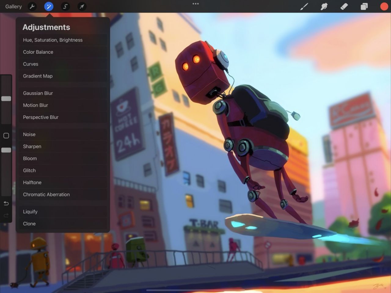 Blur — Procreate Handbook