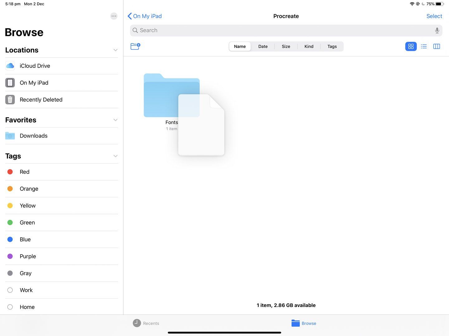 Fonts — Procreate Handbook