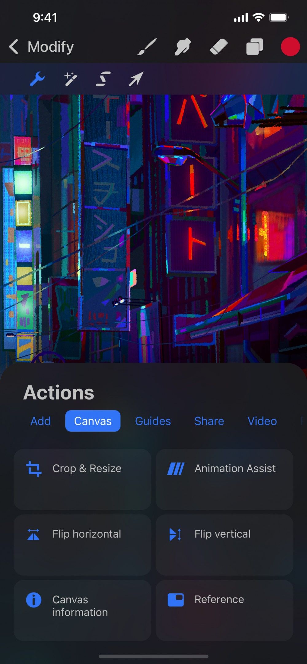 Interface — Procreate Pocket Handbook