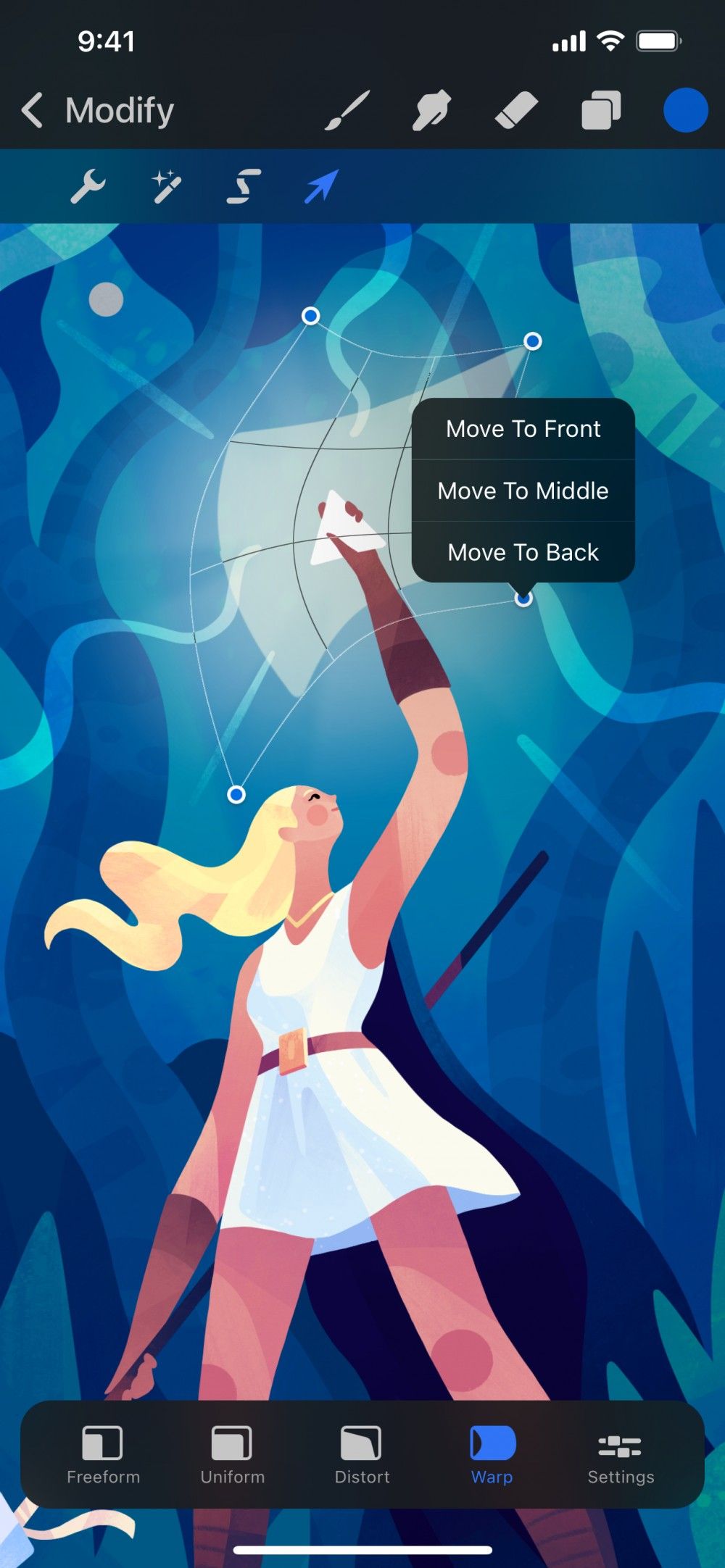 Warp — Procreate Pocket Handbook