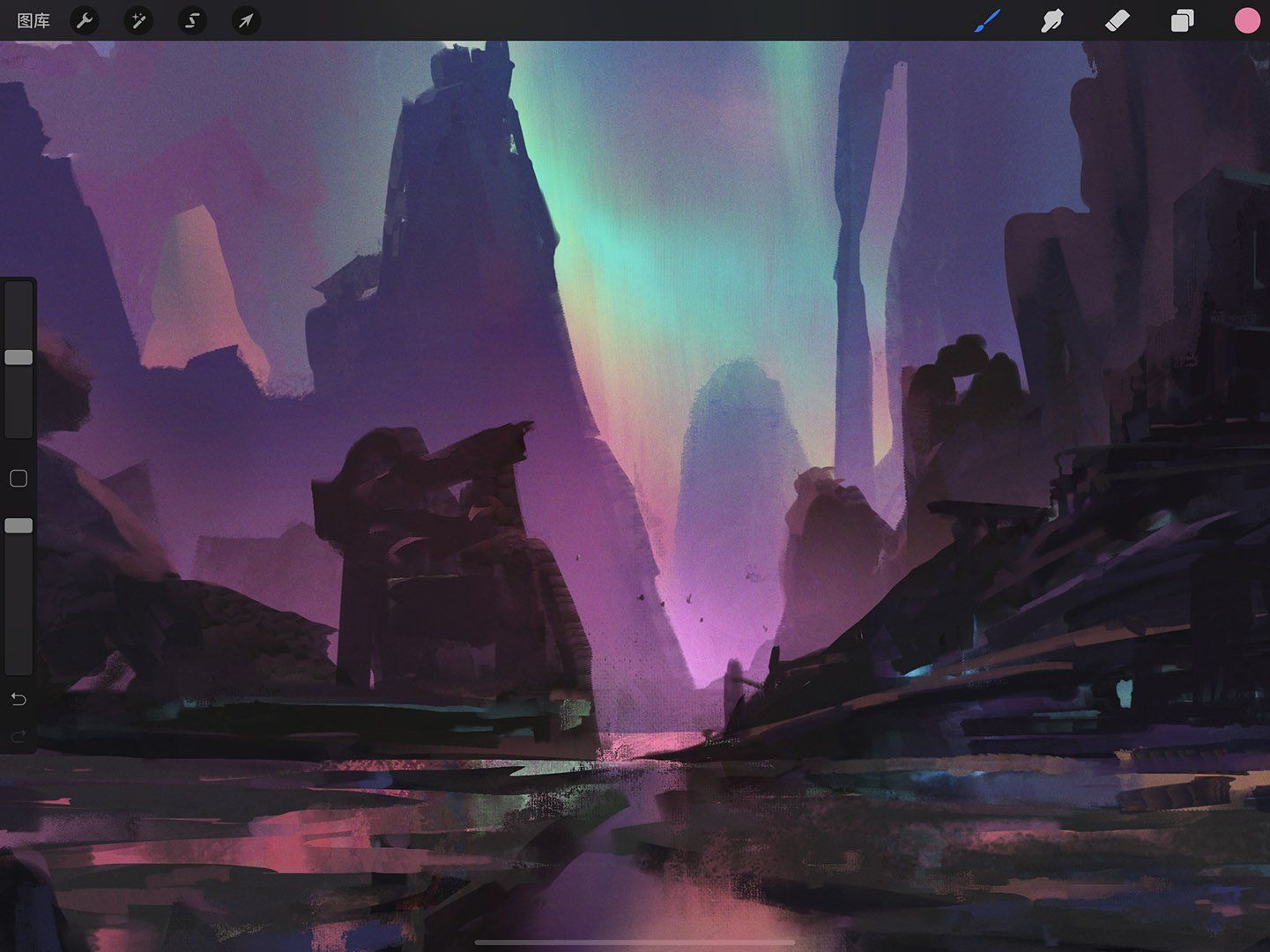 手势快捷 — Procreate 使用手册