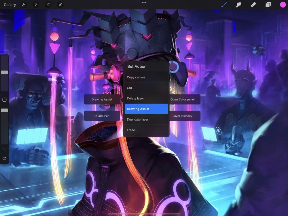 QuickMenu — Procreate Handbook