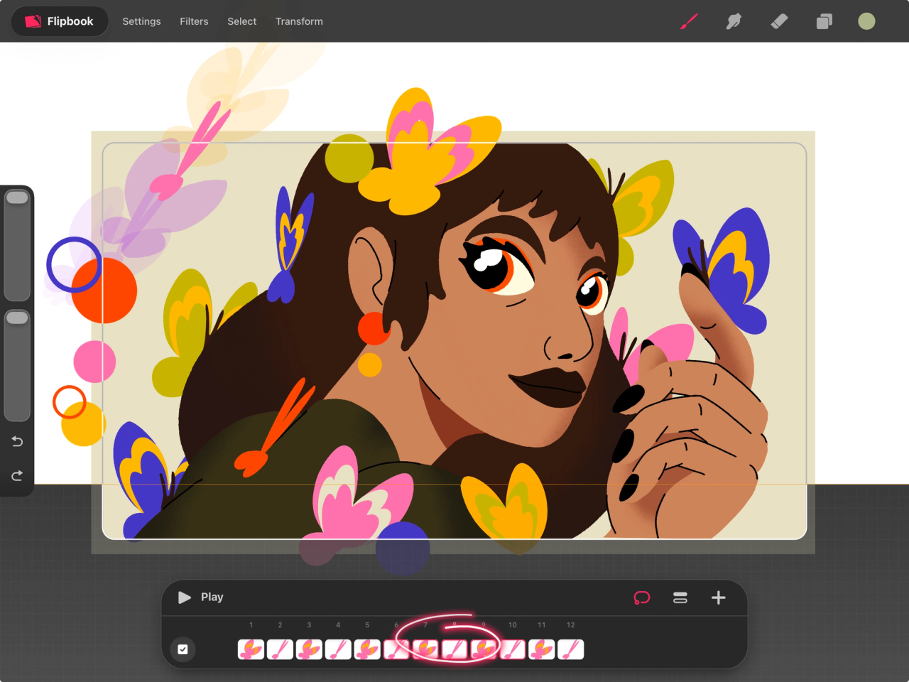 Multi-select — Procreate Dreams Handbook
