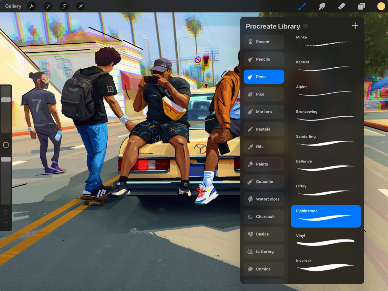 Procreate 5.4 - new Brushes system — Procreate for iPad Help Center