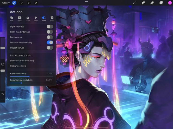 Gestures — Procreate Handbook