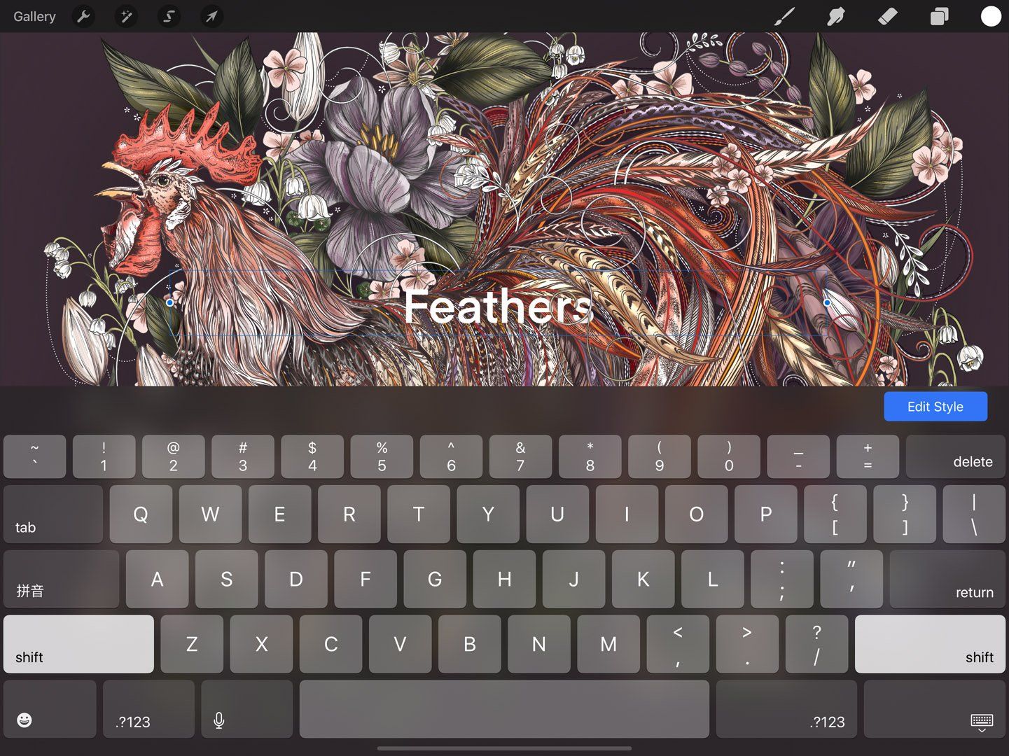 Edit Style — Procreate Handbook